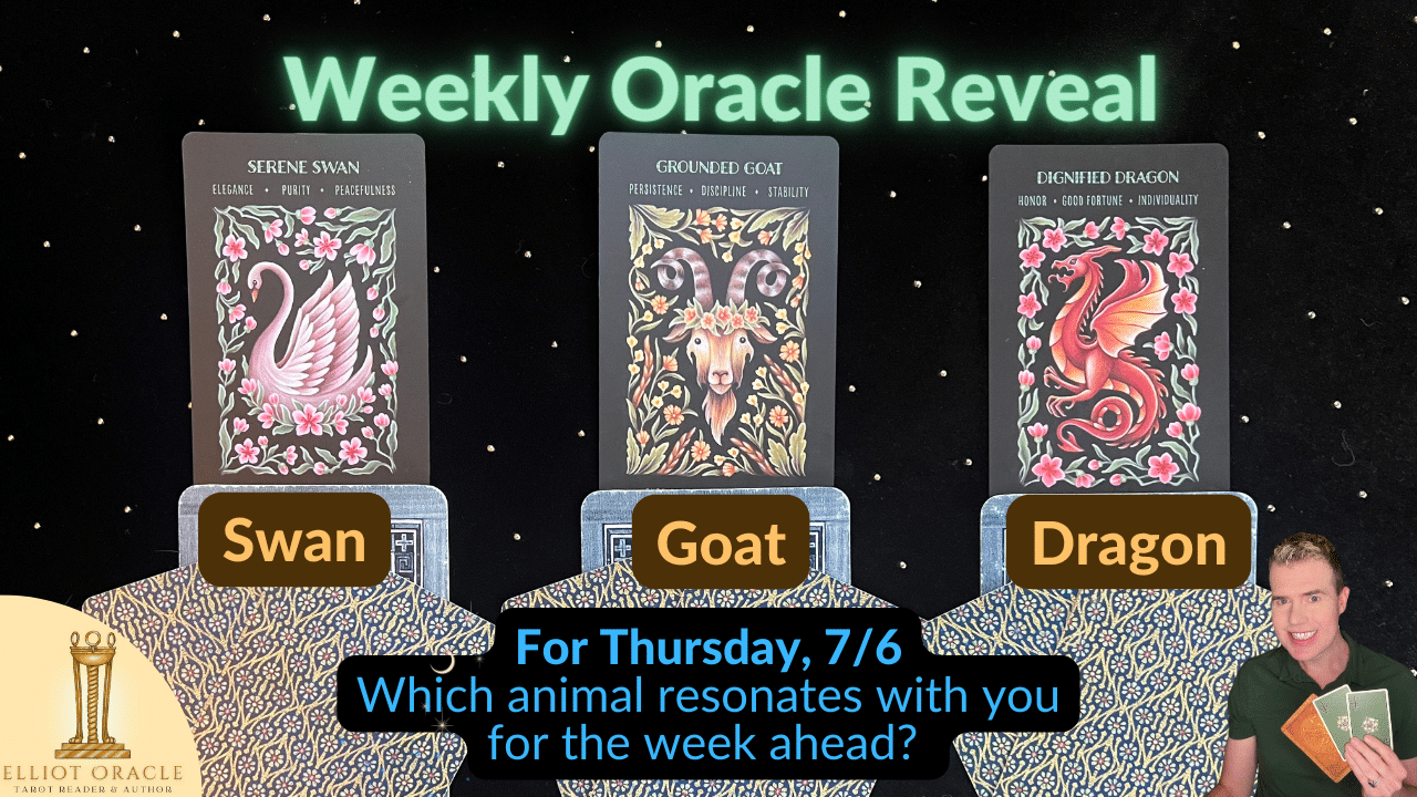 Weekly Oracle Reveal | Reading for July 6 to 12 | Elliot Oracle